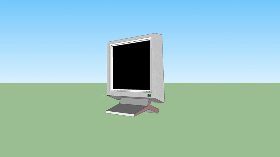 computer monitor | 3D Warehouse