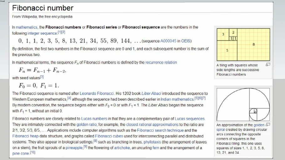 FIBONACCI (Study for Future Applications) 001 | 3D Warehouse