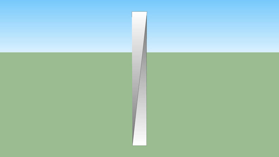 Very simple twisted rectangle | 3D Warehouse