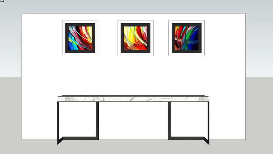 Contemporary wall design | 3D Warehouse