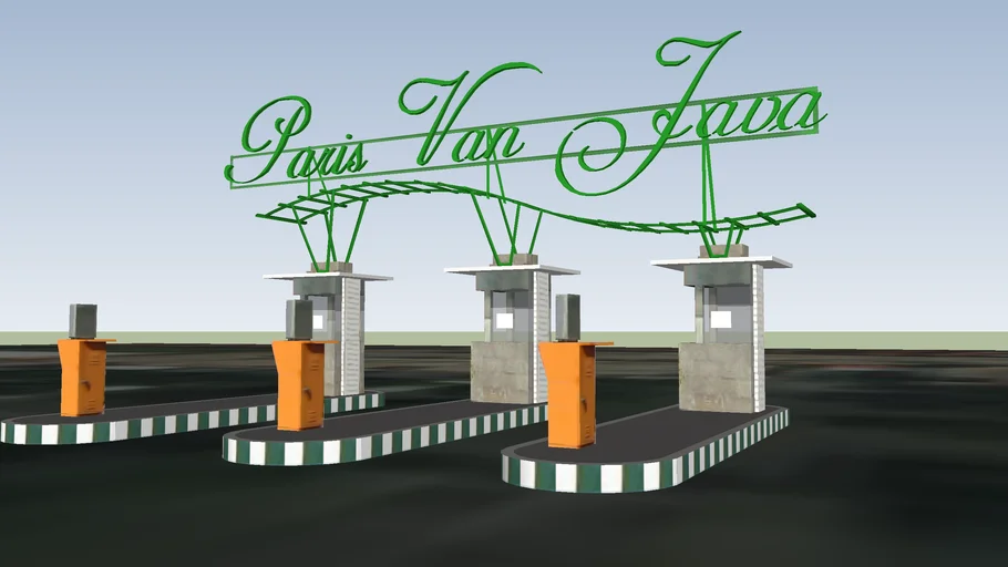 Paris Van Java Gates | 3D Warehouse