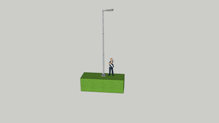 Lightning Pole | 3D Warehouse