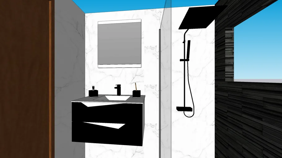 Modern Bathroom | 3D Warehouse