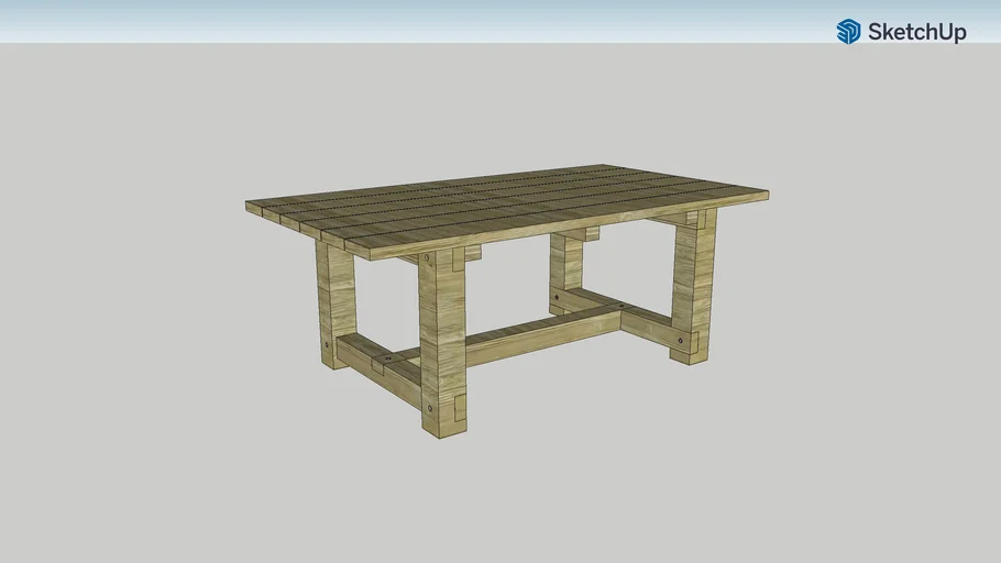 Garden Table | 3D Warehouse
