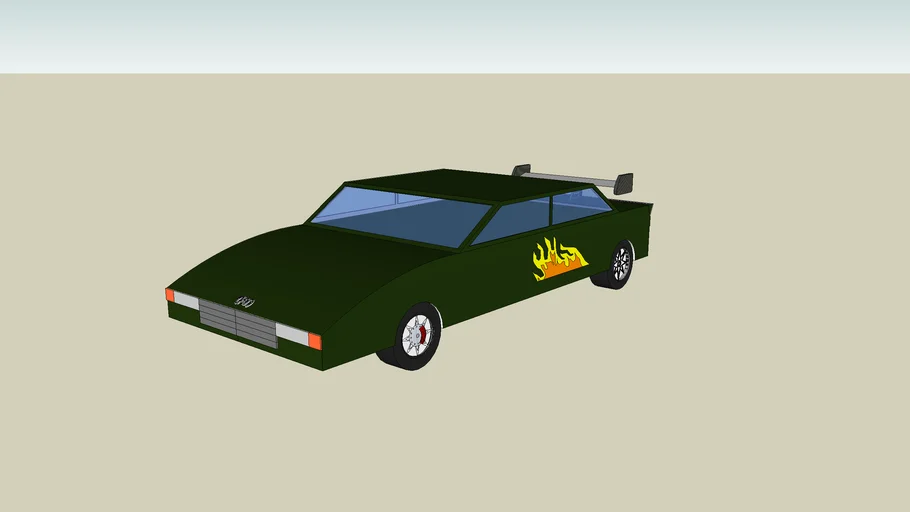 basic race car | 3D Warehouse