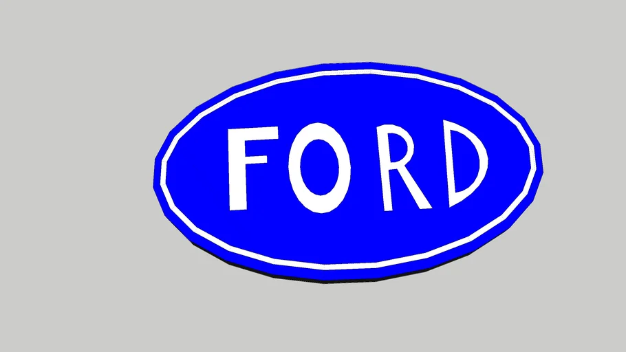 FORD LOGO | 3D Warehouse