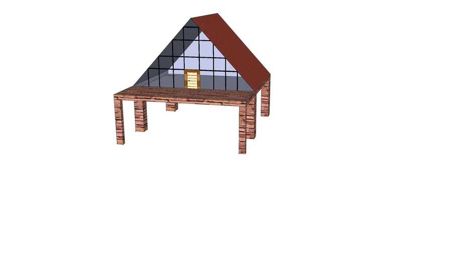 3d a frame house | 3D Warehouse