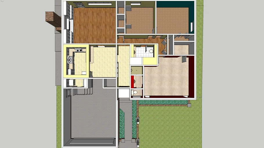 3D Floor Plan | 3D Warehouse
