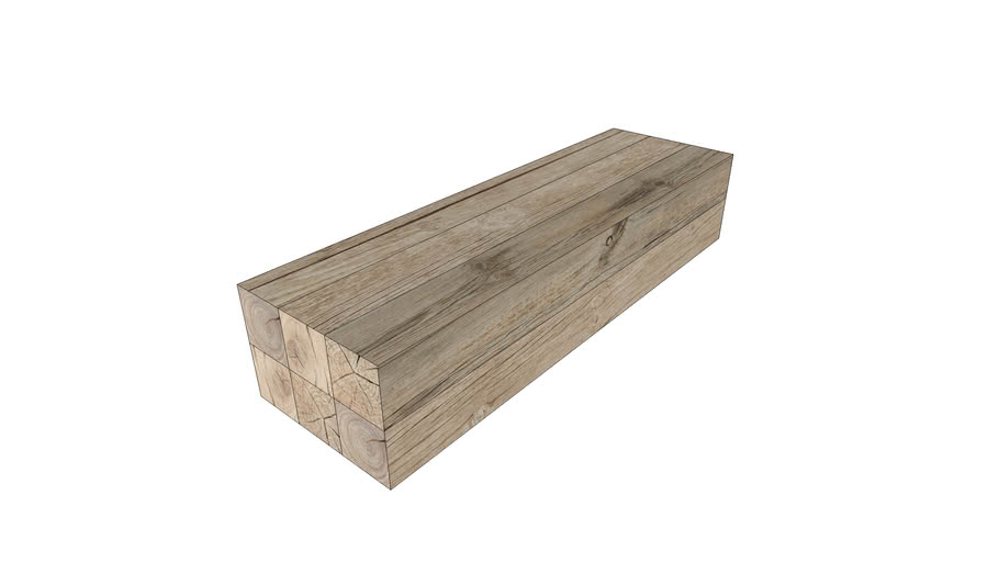 Reclaimed Wood Log | 3D Warehouse