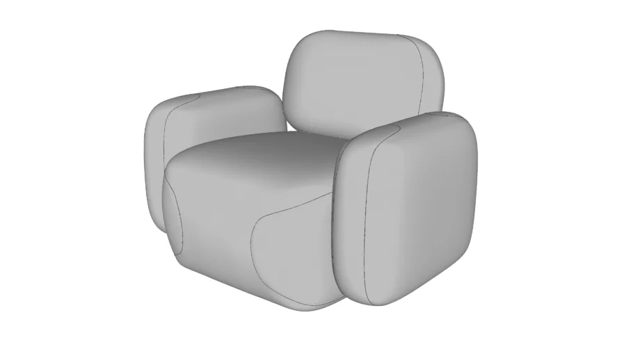 Poltrona Aurora | 3D Warehouse