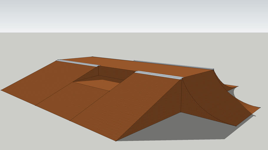my step-up double ramp | 3D Warehouse
