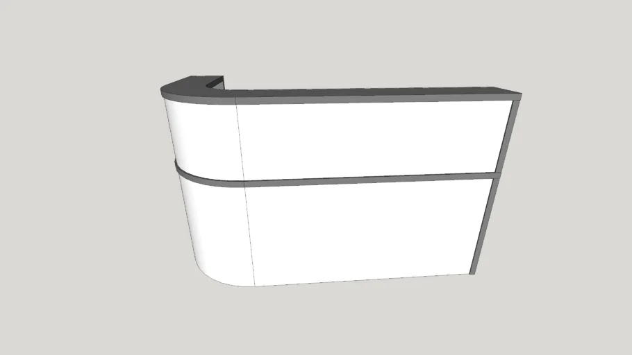 RECEPTION DESK @ADS 165 | 3D Warehouse