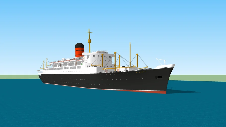 RMS Saxonia (II) | 3D Warehouse