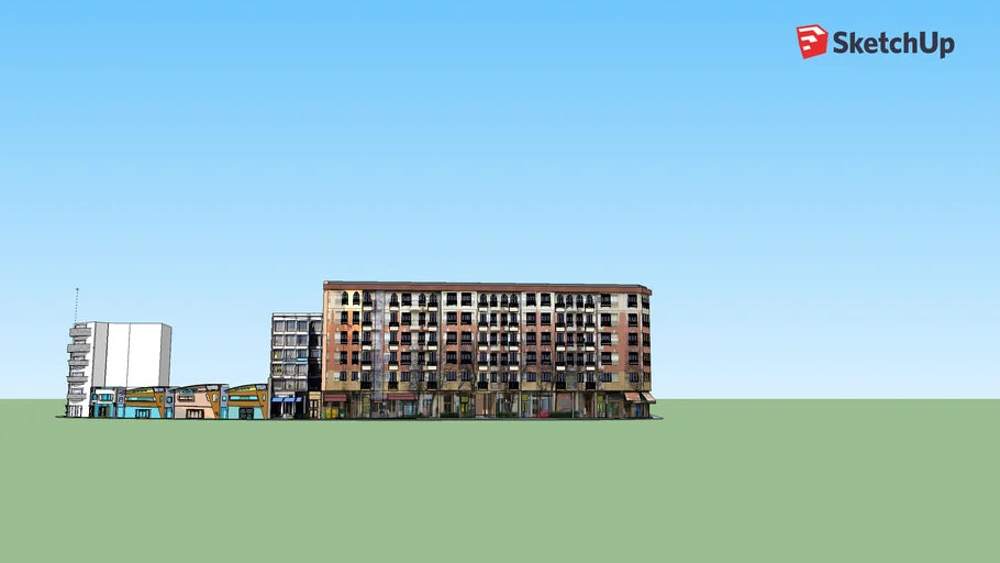 Fachada numero 1 Lelis | 3D Warehouse