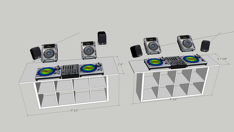 jp-dj-table | 3D Warehouse