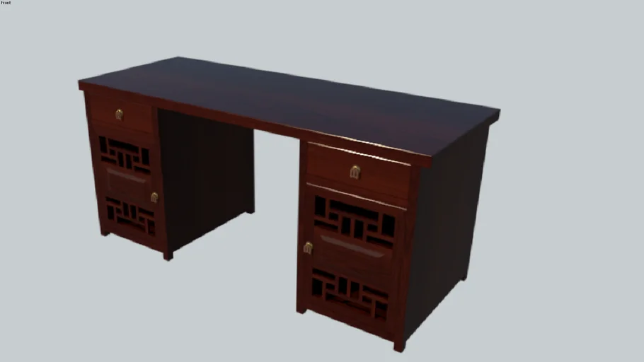 Classic work table Vray 3.4 | 3D Warehouse