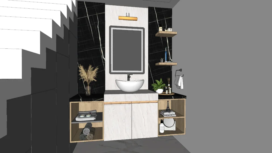 WASH BASIN UNIT | 3D Warehouse
