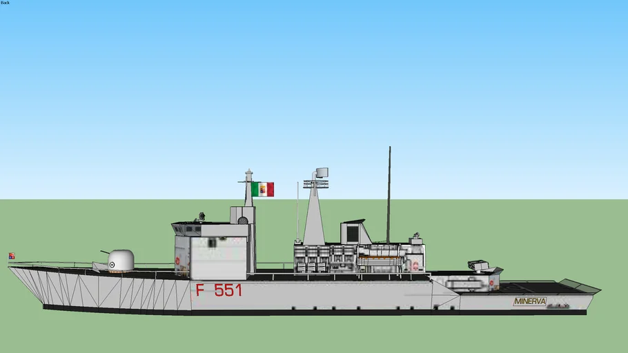 Corvetta Minerva | 3D Warehouse