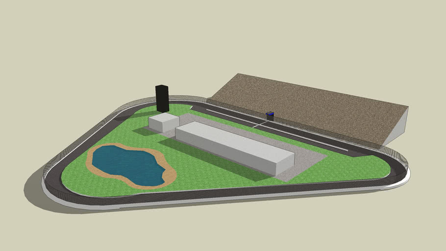 nascar/ designed track | 3D Warehouse