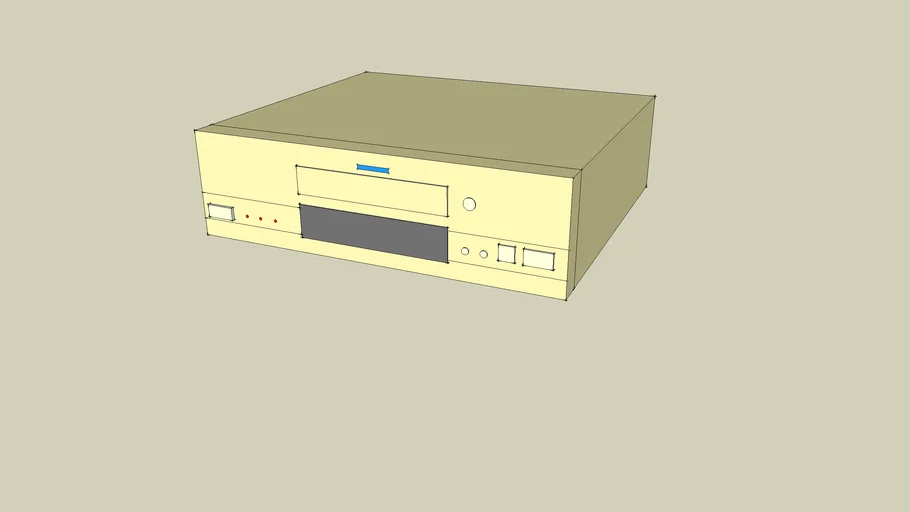 Pioneer DVD 717 DVD Player | 3D Warehouse