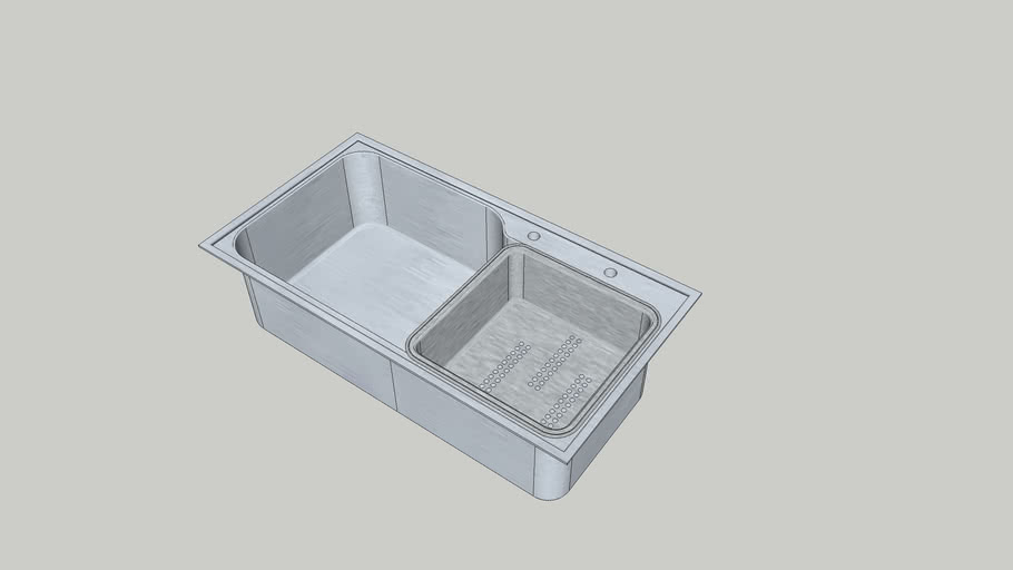 Kitchen Wash base from whimsical studio | 3D Warehouse