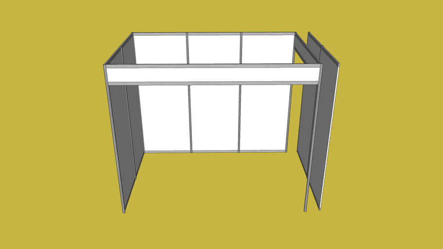 STAND 3X2 OCTANORM | 3D Warehouse
