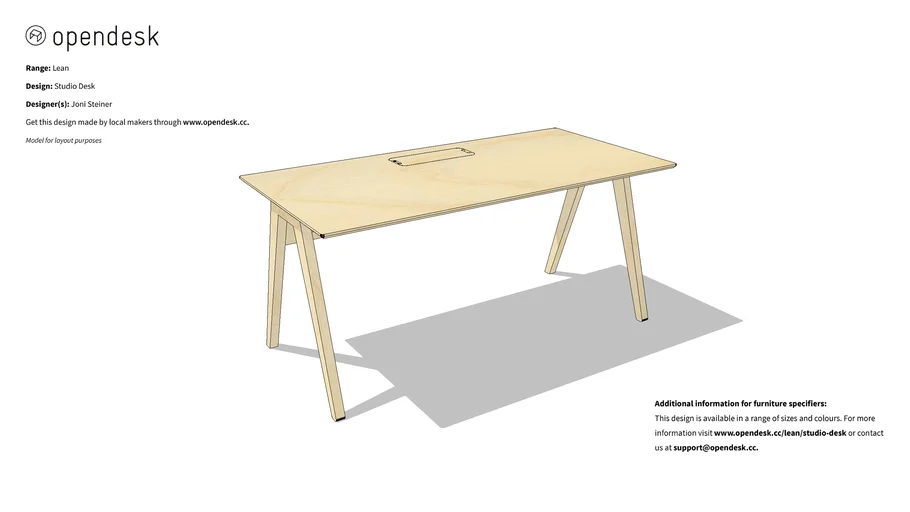 OpenDesk.cc | 3D Warehouse