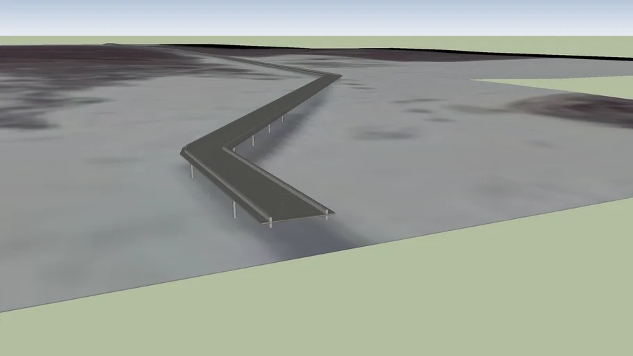 Ship Island Boardwalk Section 2 | 3D Warehouse