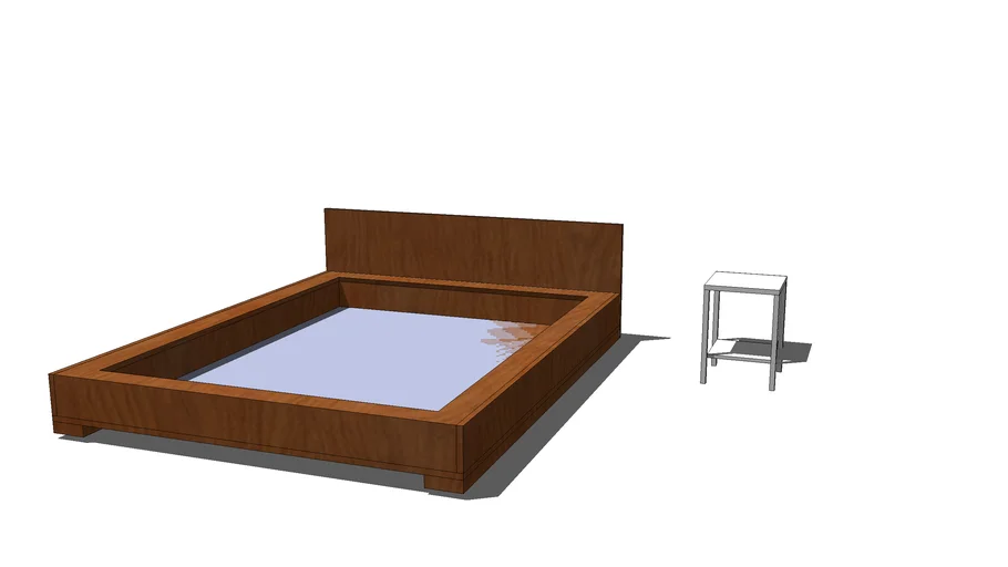 Platform Bed | 3D Warehouse
