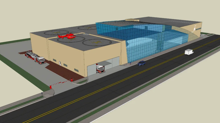 Proposed Manila Central Fire and Police Station | 3D Warehouse