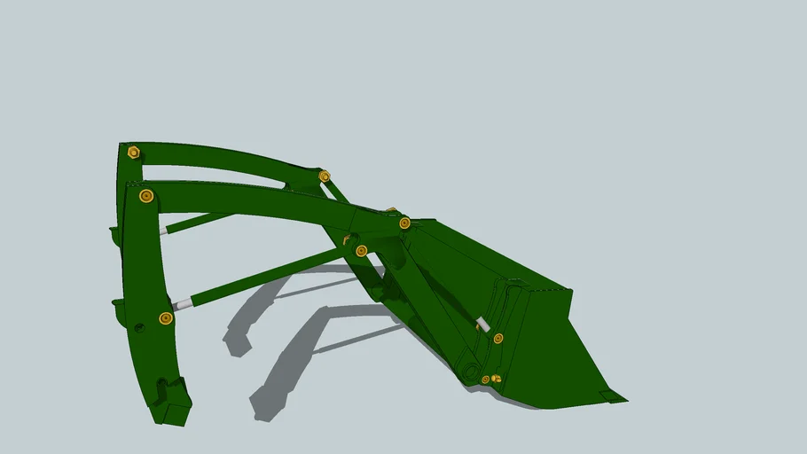 John Deere 200CX Loader | 3D Warehouse