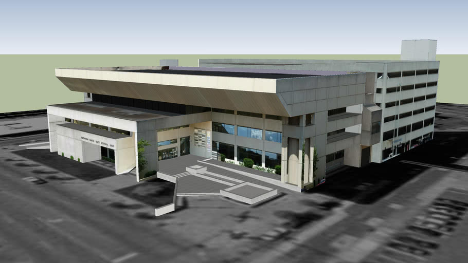 The Chattanooga-Hamilton County Bicentennial Library | 3D Warehouse