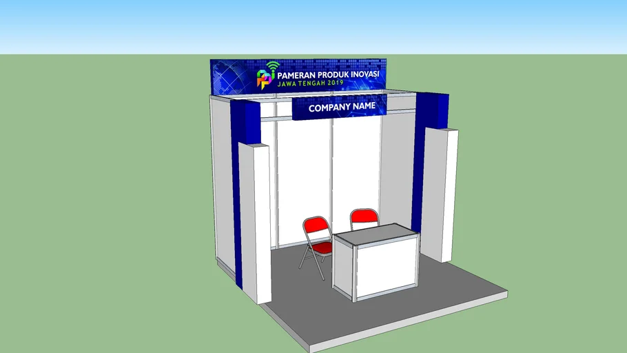 Booth Pameran | 3D Warehouse