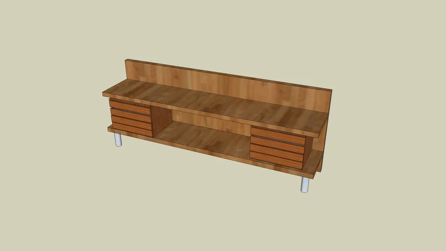 TV rack | 3D Warehouse