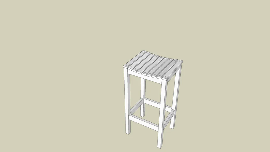 Simple Stool | 3D Warehouse