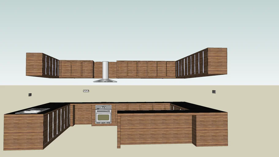 Large Kitchen | 3D Warehouse