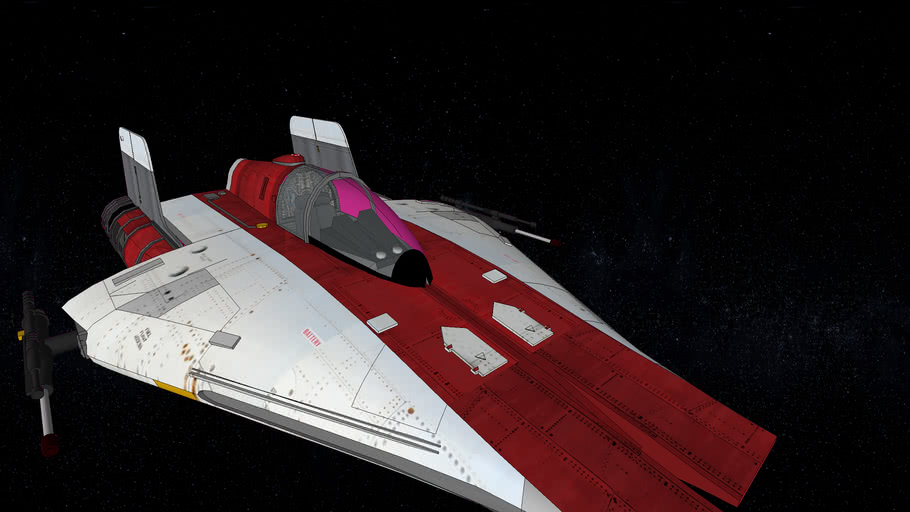 RZ-1 A-wing Interceptor | 3D Warehouse