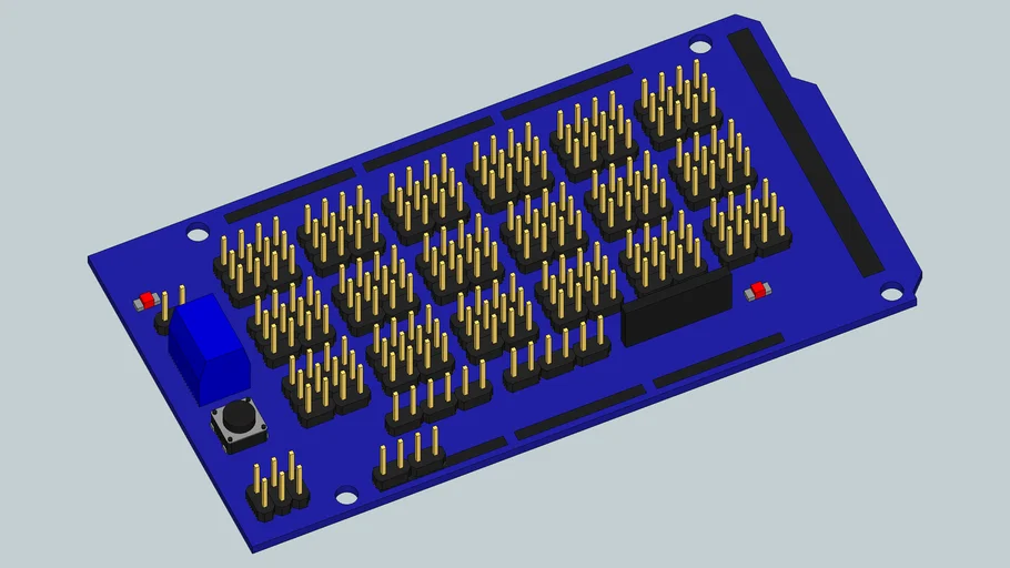 emartee mega sensor shield | 3D Warehouse