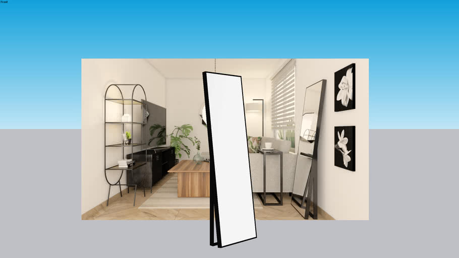 ESPEJO DE PIE H BY HAUS BASICO FLOOR | 3D Warehouse