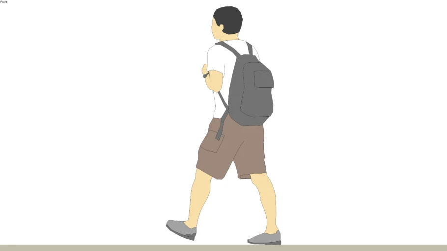 Student_backpack | 3D Warehouse