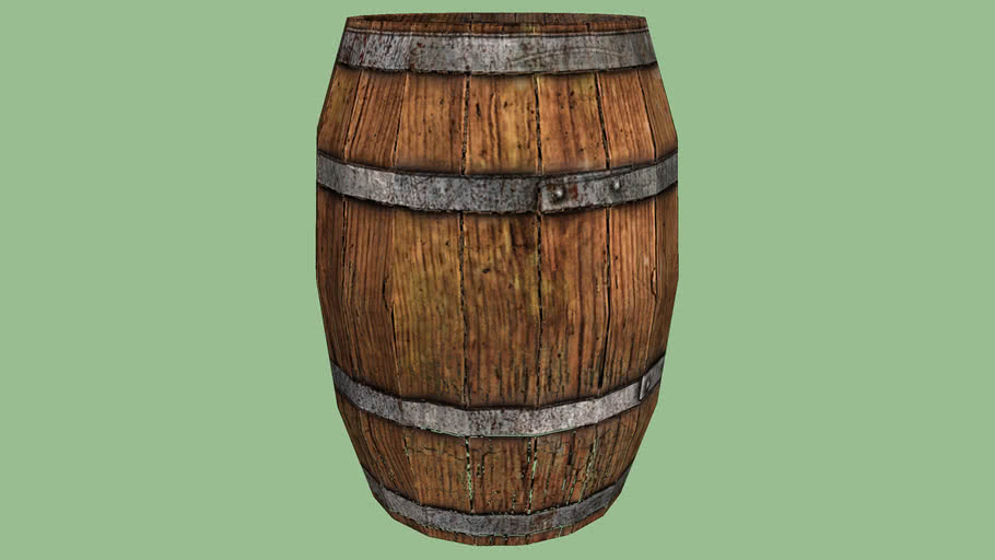 Wooden barrel | 3D Warehouse