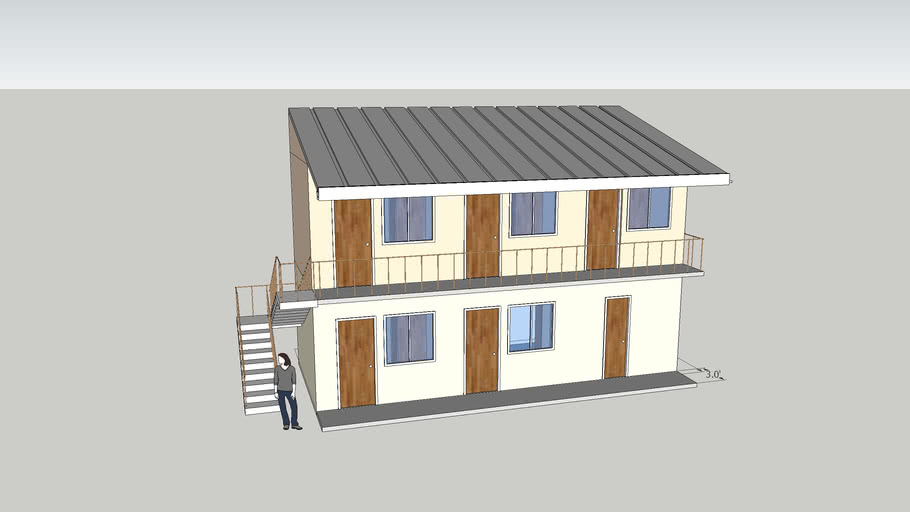 hostel room design | 3D Warehouse