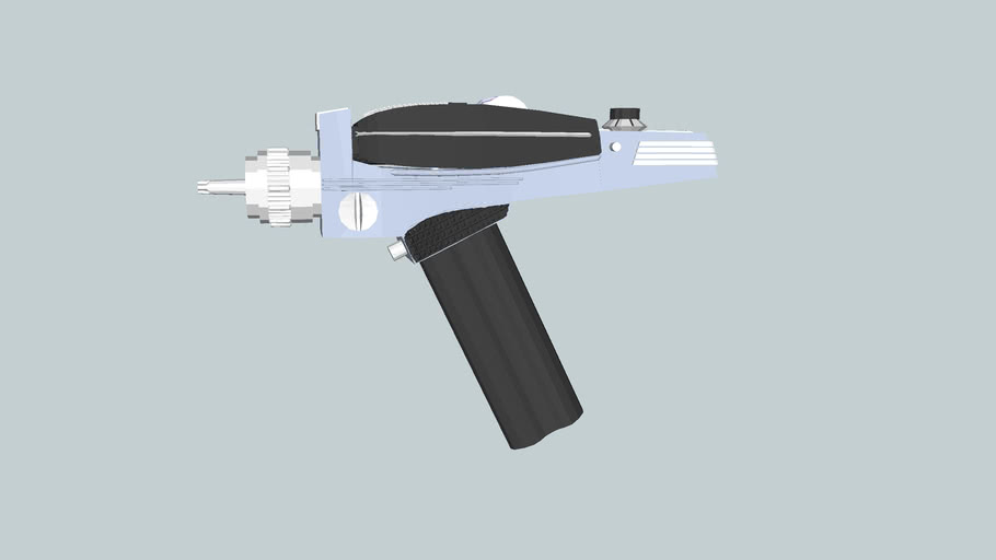 Star Trek TOS Type 2 Hand Phaser | 3D Warehouse