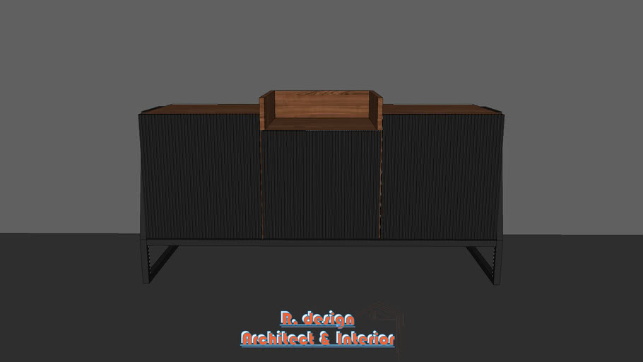 Console Cabinet | 3D Warehouse