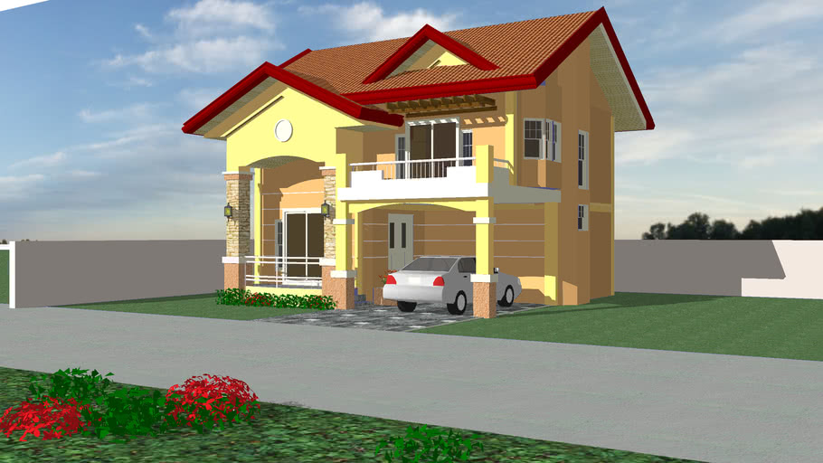 2 STOREY_HOUSE | 3D Warehouse