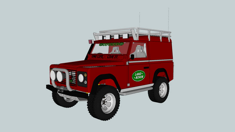 Land Rover Defender 90 | 3D Warehouse