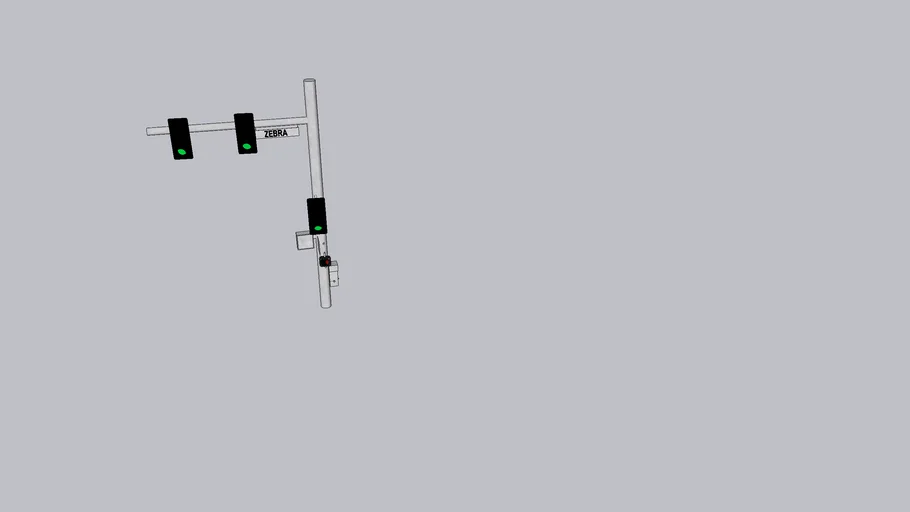 semafori horizontal | 3D Warehouse