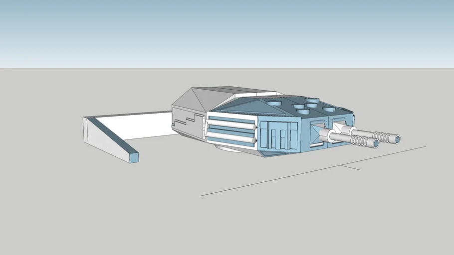 WIP Dual Heavy Turbolaser | 3D Warehouse
