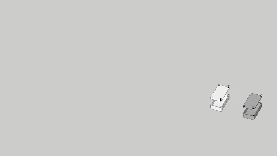 Hammond 1590b Enclosure | 3D Warehouse