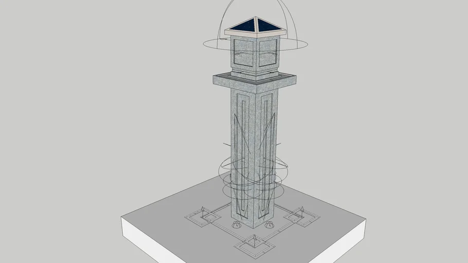 Light Post | 3D Warehouse